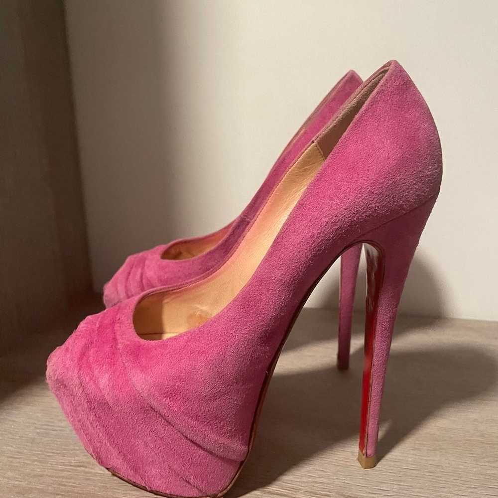 Christian Louboutin Pink High Heels Gem