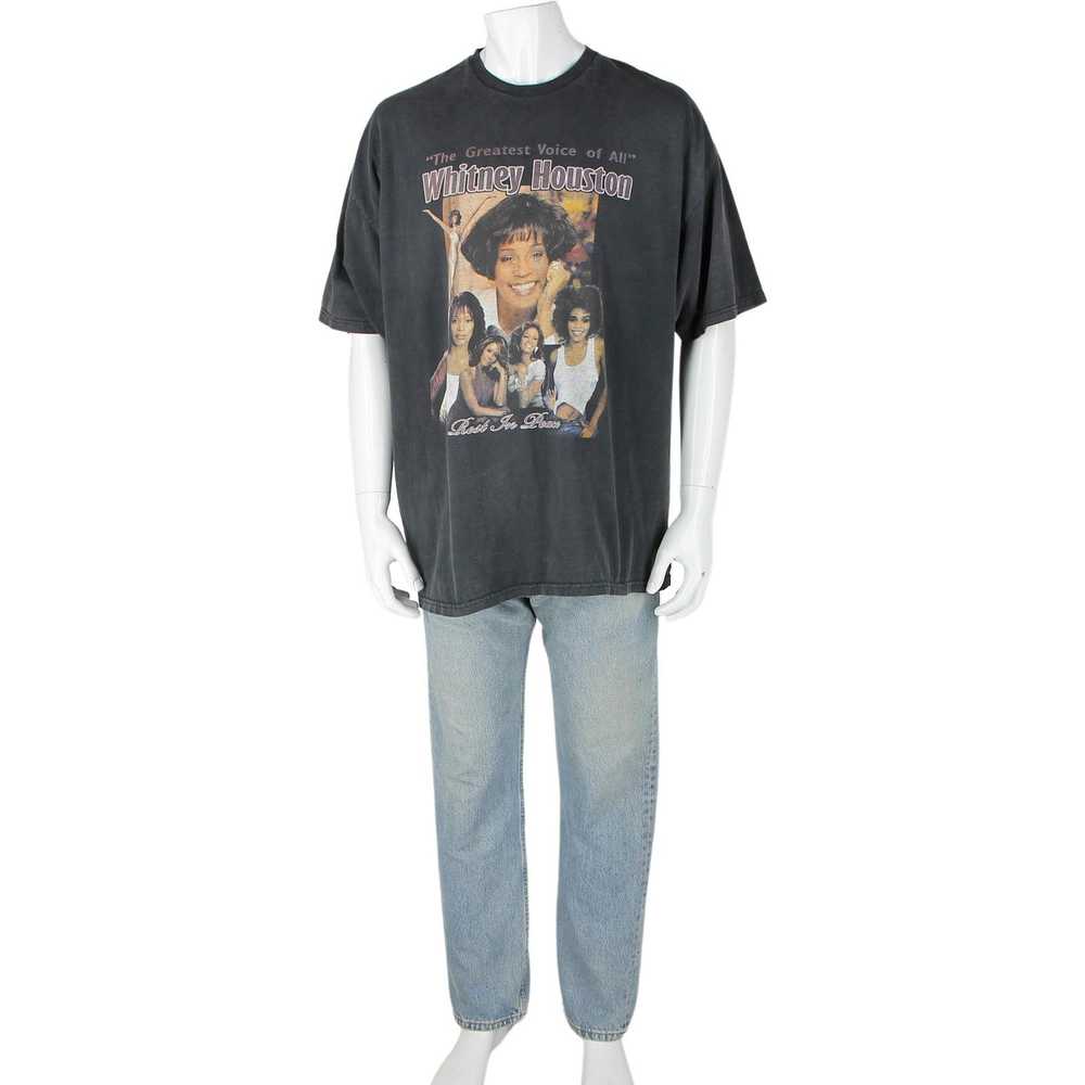 Vintage Whitney Houston Tribute Vintage Graphic Tee R… - Gem