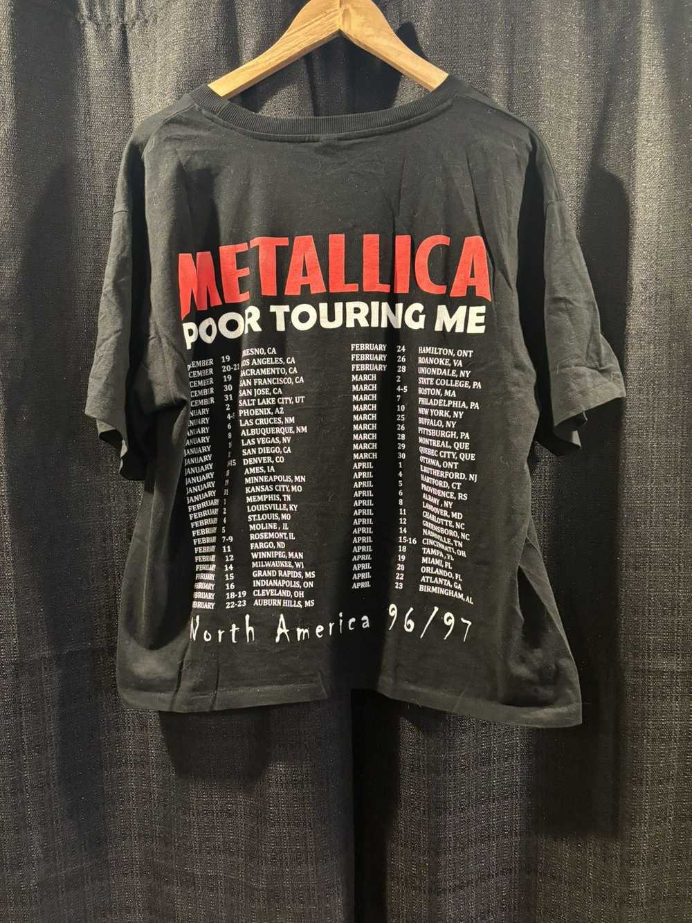 Metallica × Vintage Vintage 90s metallica shirt - Gem