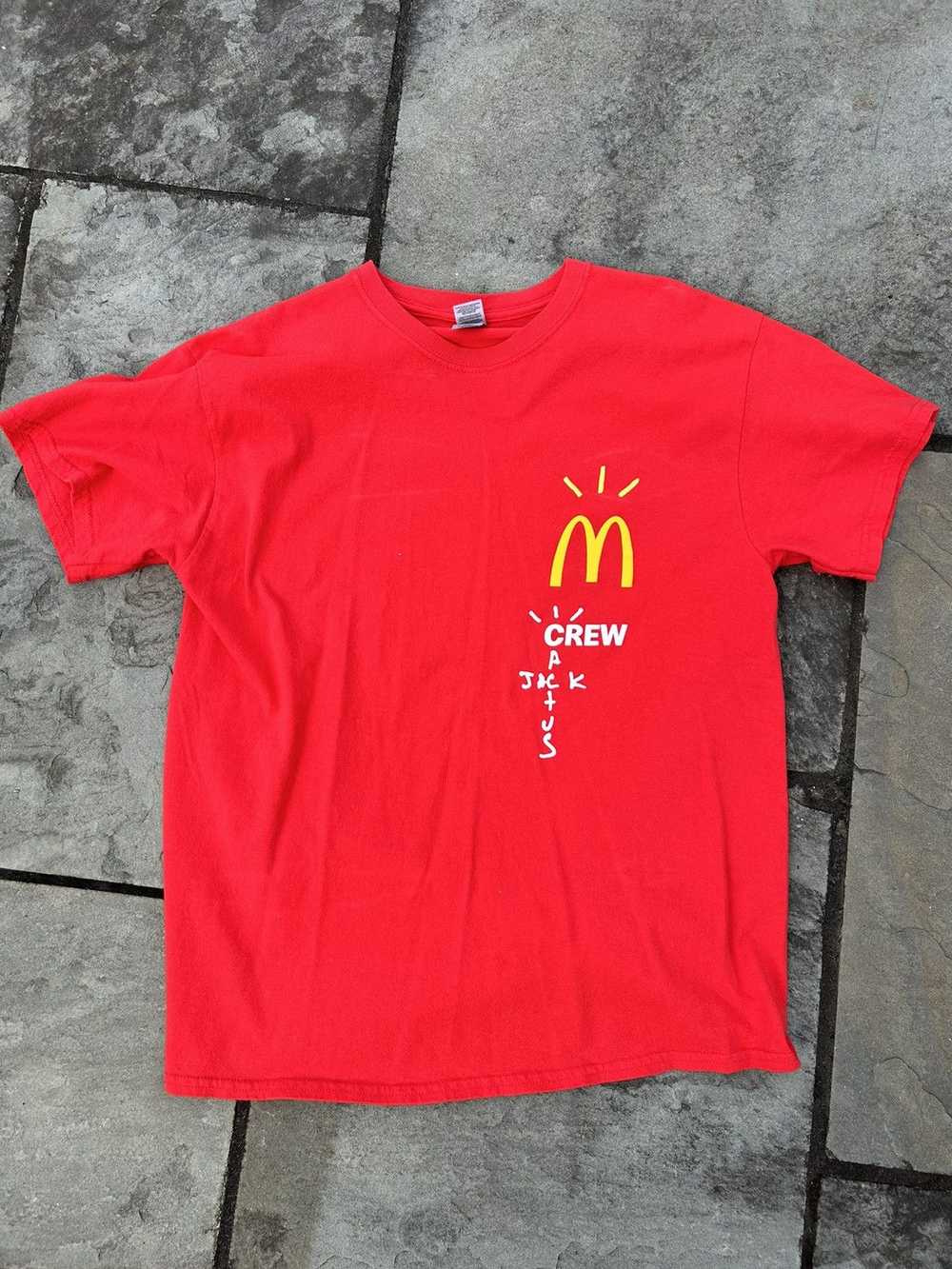 Travis Scott Travis Scott x Mcdonald’s Crew Shirt - Gem