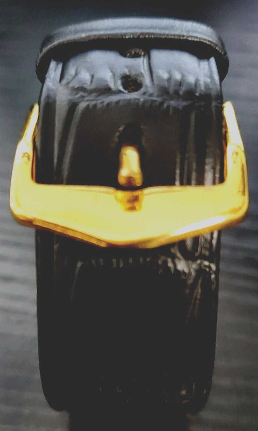 Seiko Vintage Seiko Tank Men's Tank Barrel Gold Black… - Gem