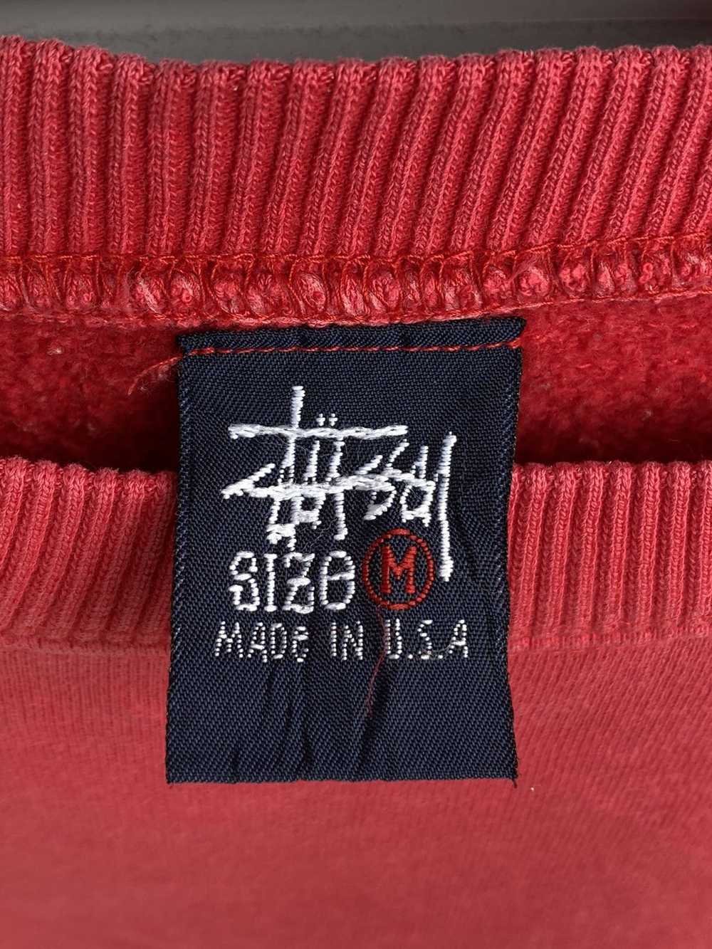 Vintage OG Stussy Old Skool Flavour Crewneck/ Travis … - Gem