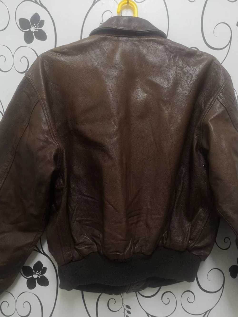 Vintage - Vintage Avirex Type A-2 Genuine Leather Fli… - Gem