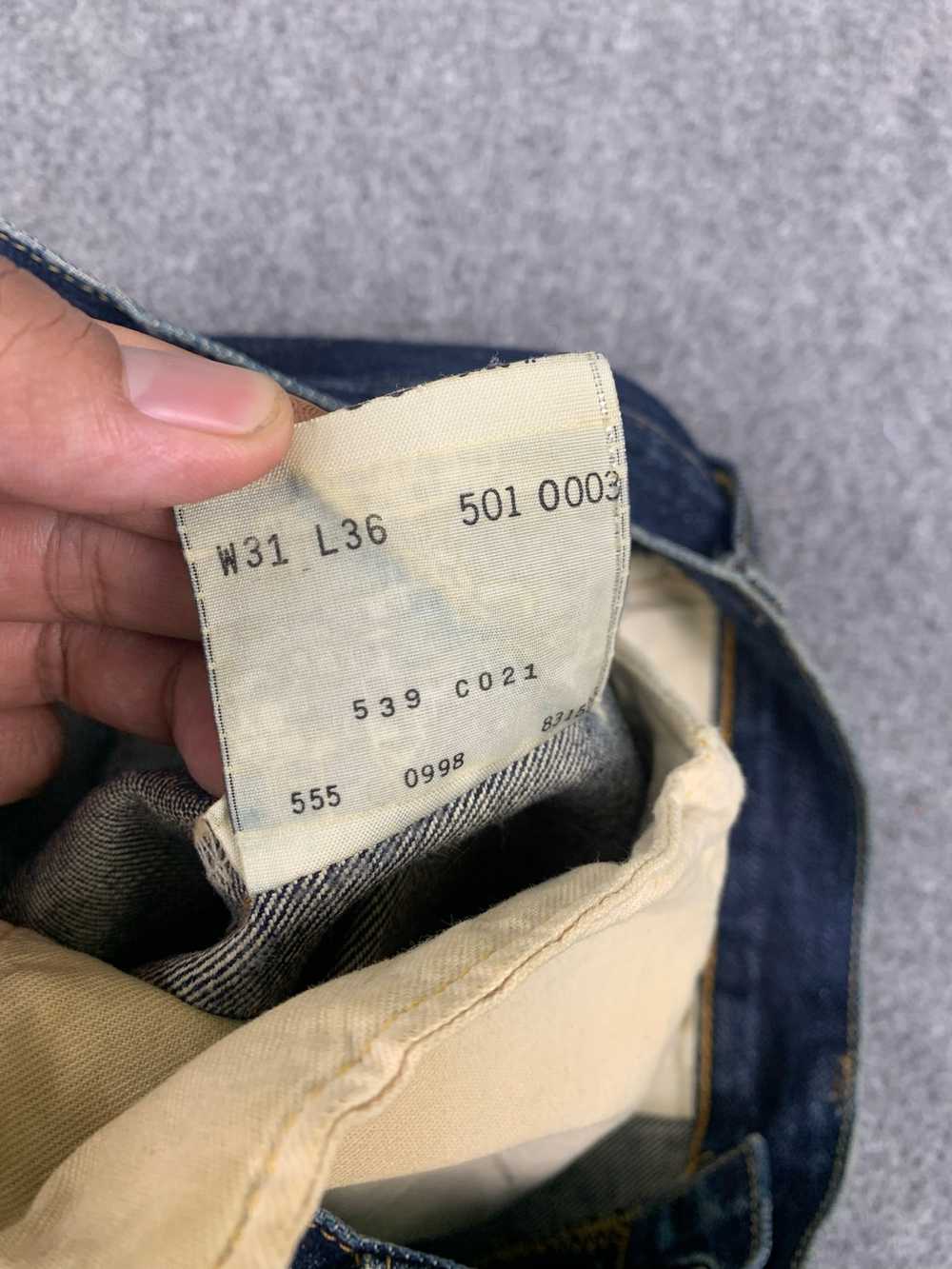 Vintage - Vintage 90s LVC Levis 501XX Big E Selvedge … - Gem