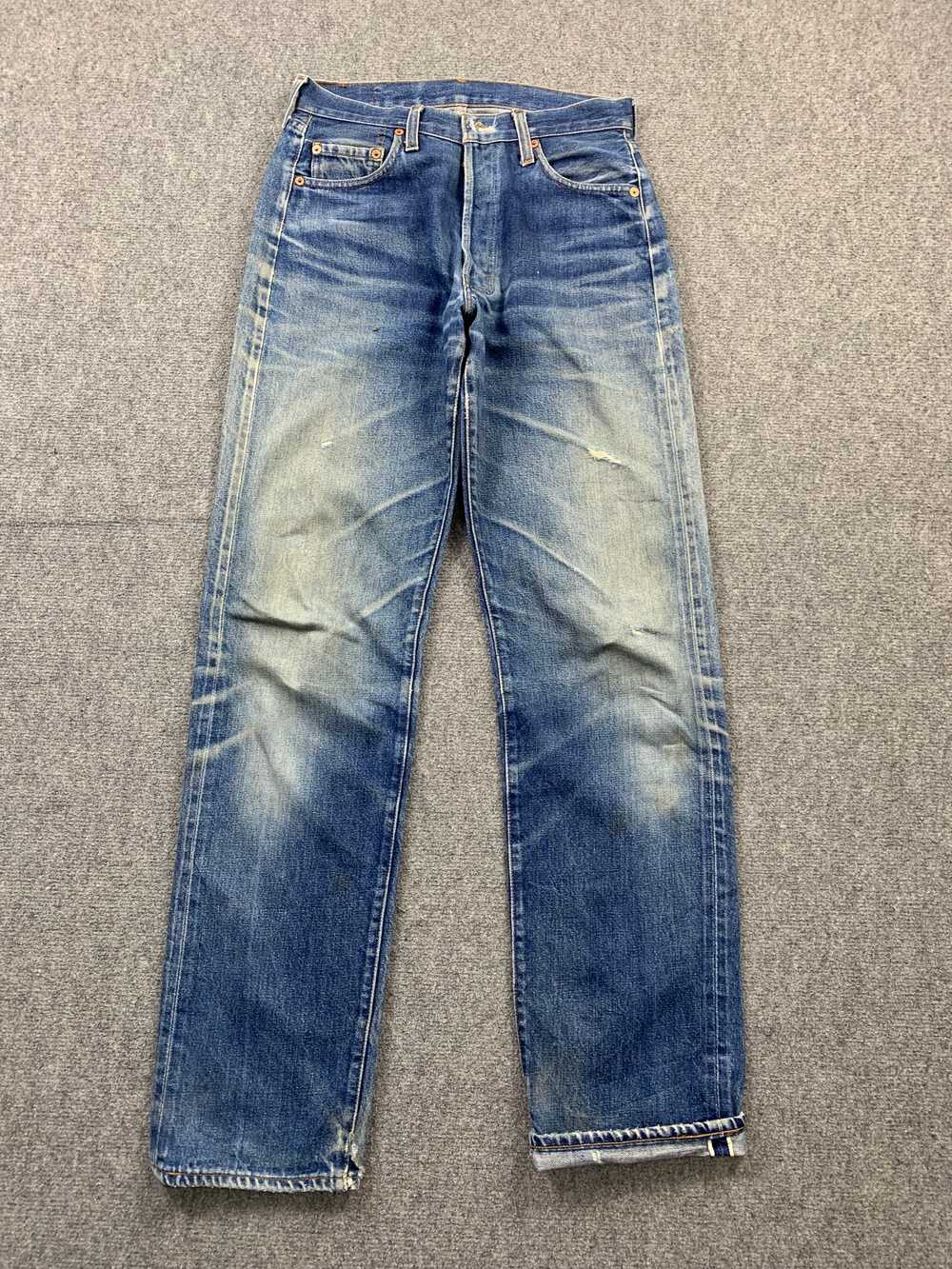 Vintage - Vintage LVC 90s Levis 501 Big E Selvedge Fa… - Gem
