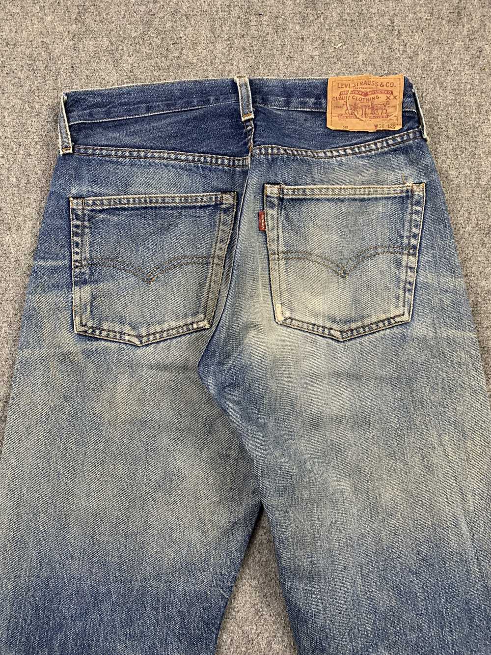 Vintage - Vintage LVC 90s Levis 501 Big E Selvedge Fa… - Gem