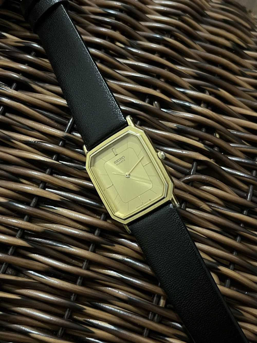 Seiko × Vintage vintage seiko tank stepped bezel | re… - Gem