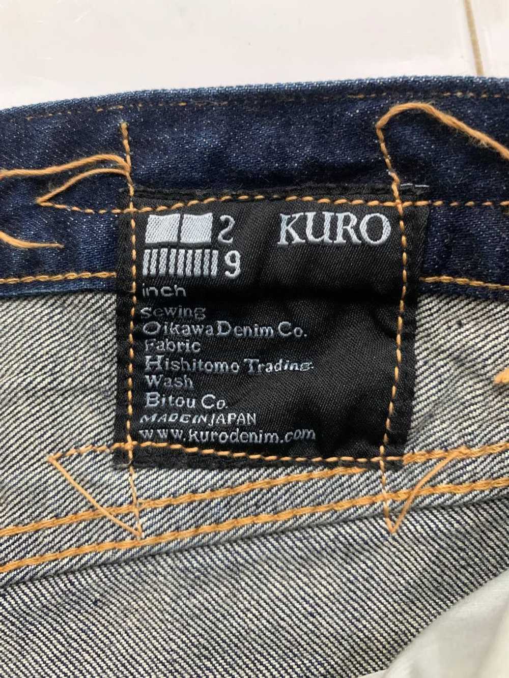 Japanese Brand × Kuro Kuro Denim Fibro Selvedge - Gem