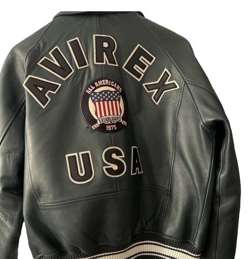 Avirex Avirex icon leather jacket - Gem