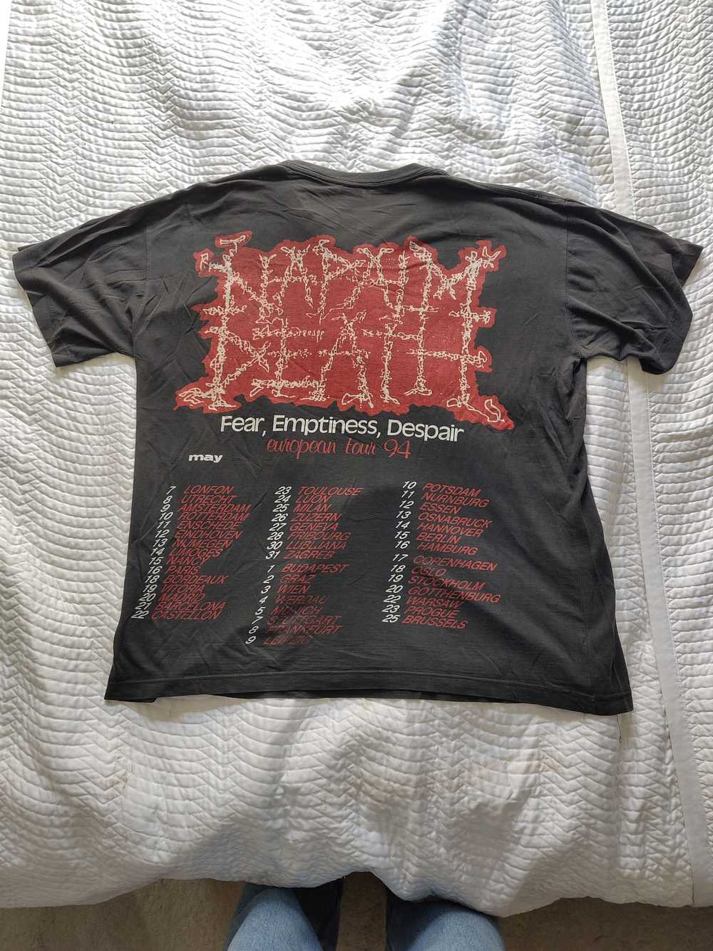 Band Tees × Rock T Shirt × Vintage Napalm Death vinta… - Gem