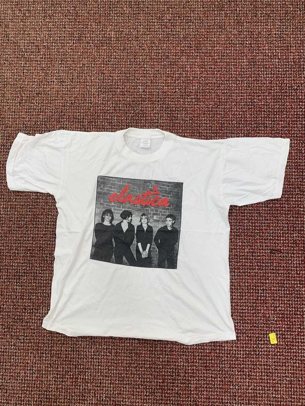Band Tees × Rock T Shirt × Tour Tee Vtg 90S ELASTICA … - Gem