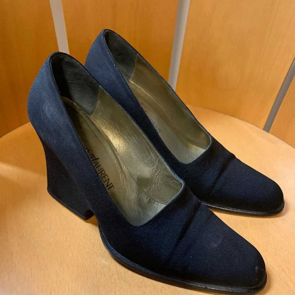 YSL VINTAGE platform heels - Gem