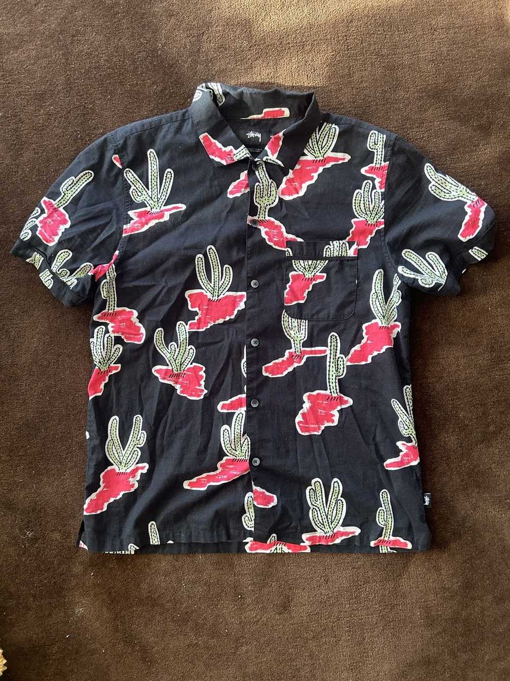 Streetwear × Stussy × Vintage Stussy Bleeding Cactus … - Gem