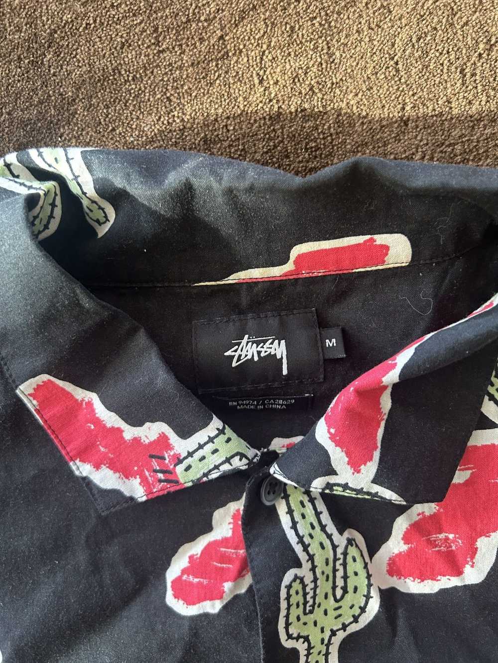 Streetwear × Stussy × Vintage Stussy Bleeding Cactus … - Gem
