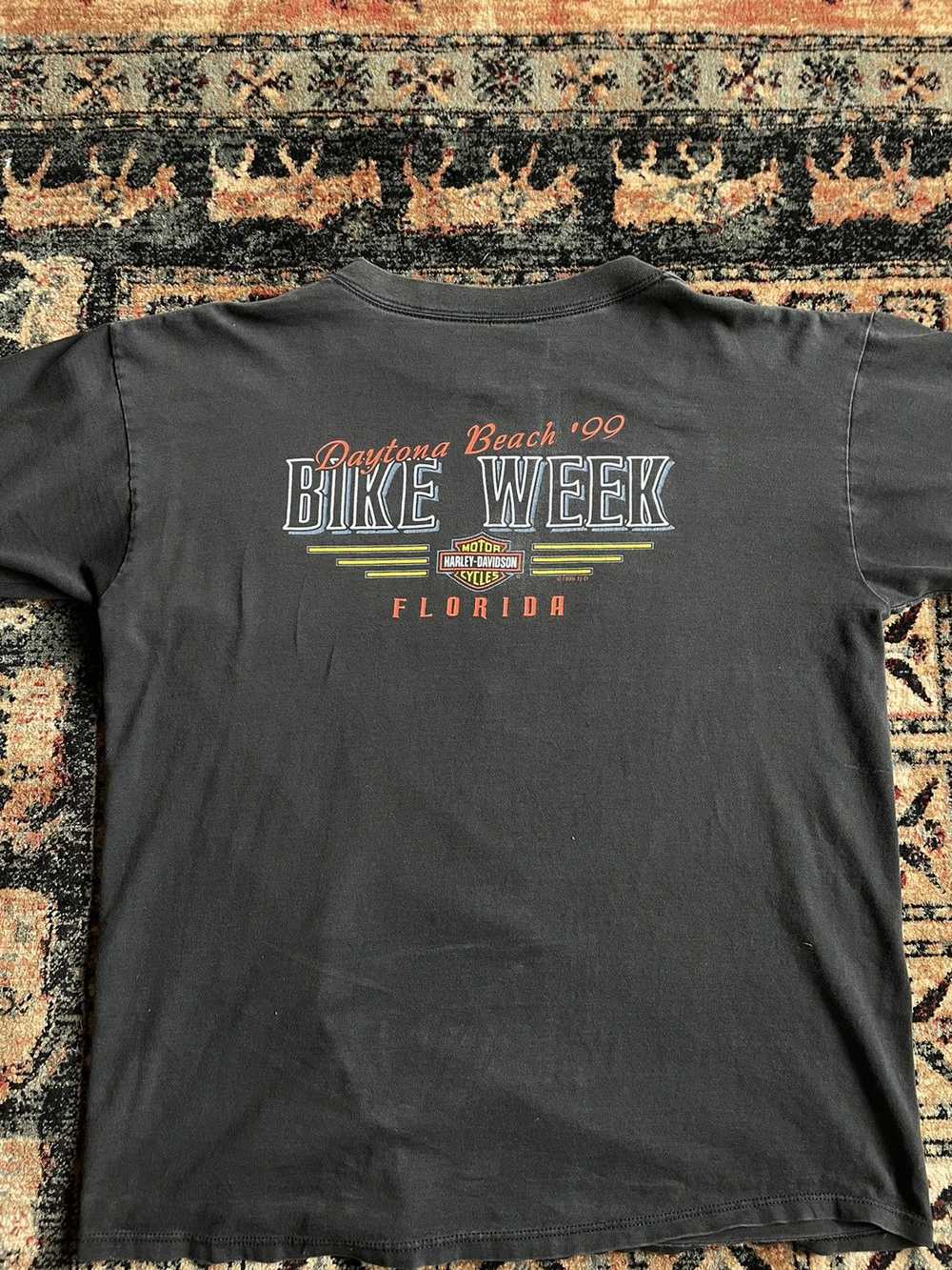 Vintage Harley-Davidson Daytona Beach “Bike Week” T-S… - Gem