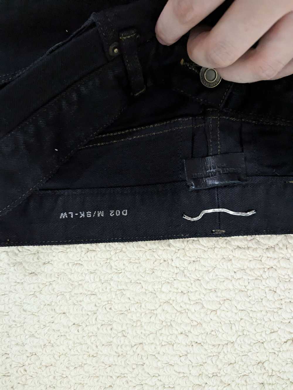 Saint Laurent Paris FW/14 Oil Stain Denim - Gem