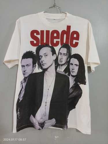 Vintage suede band t - Gem Vintage suede band t - Gem