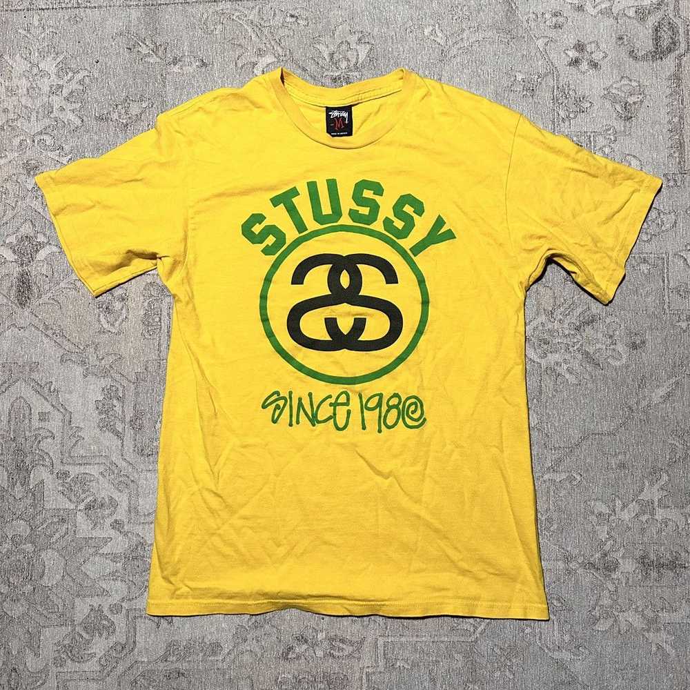 Streetwear × Stussy × Vintage Vintage Y2K Stussy Tee - Gem