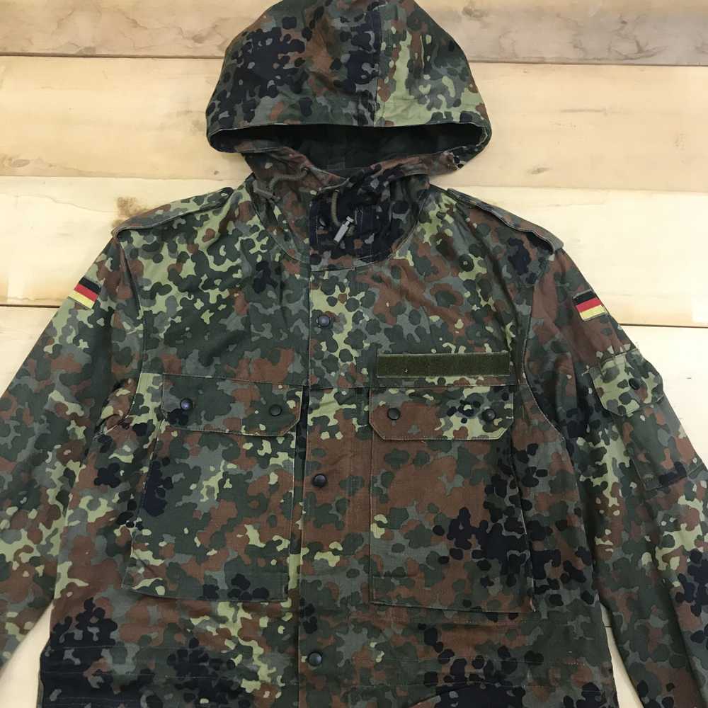 Other Z149 VTG GERMANY ARMY CAMO PARKA JACKET RAF SIM… - Gem