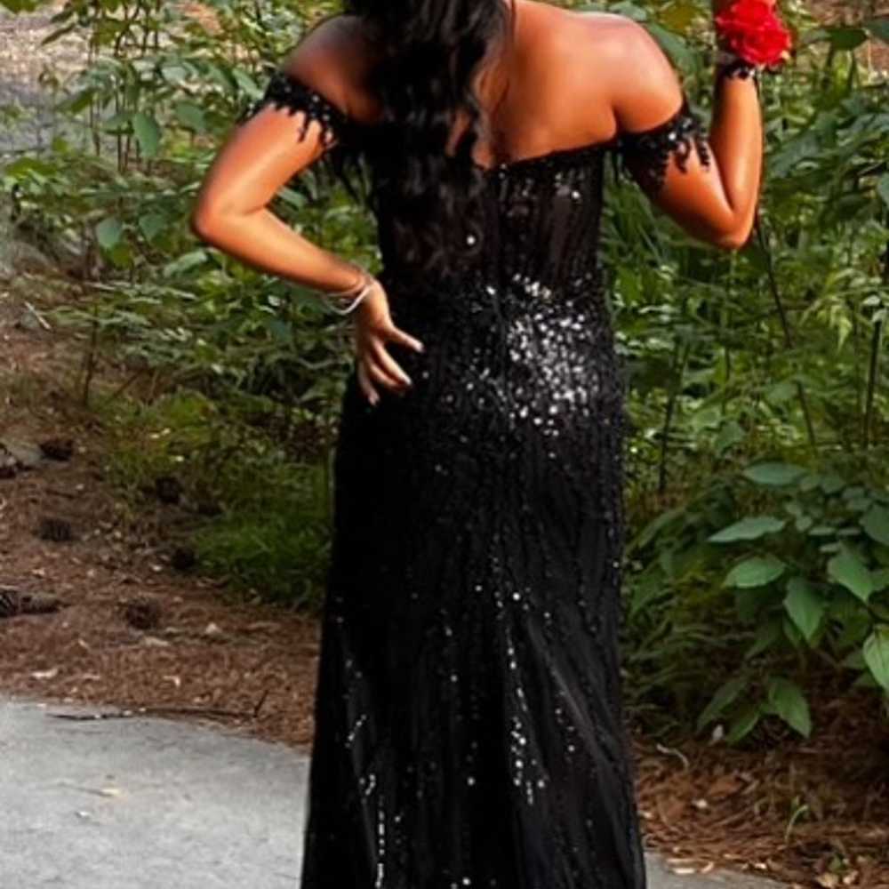 Black Mermaid Prom Dress - Gem