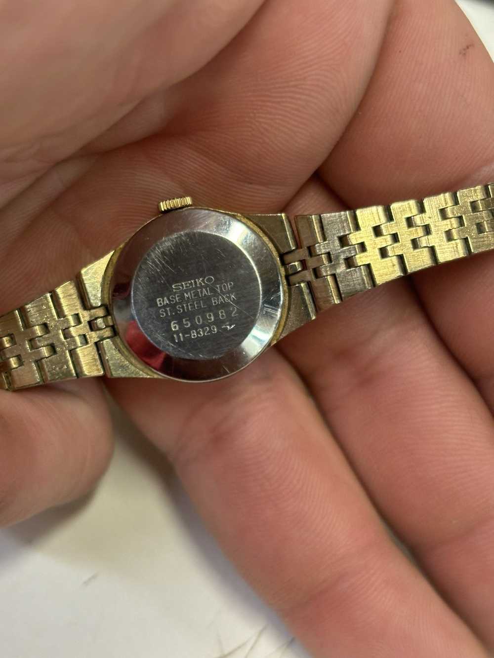 Seiko Rare Vintage Seiko 11-8329 Gold Tone Women’s Wa… - Gem