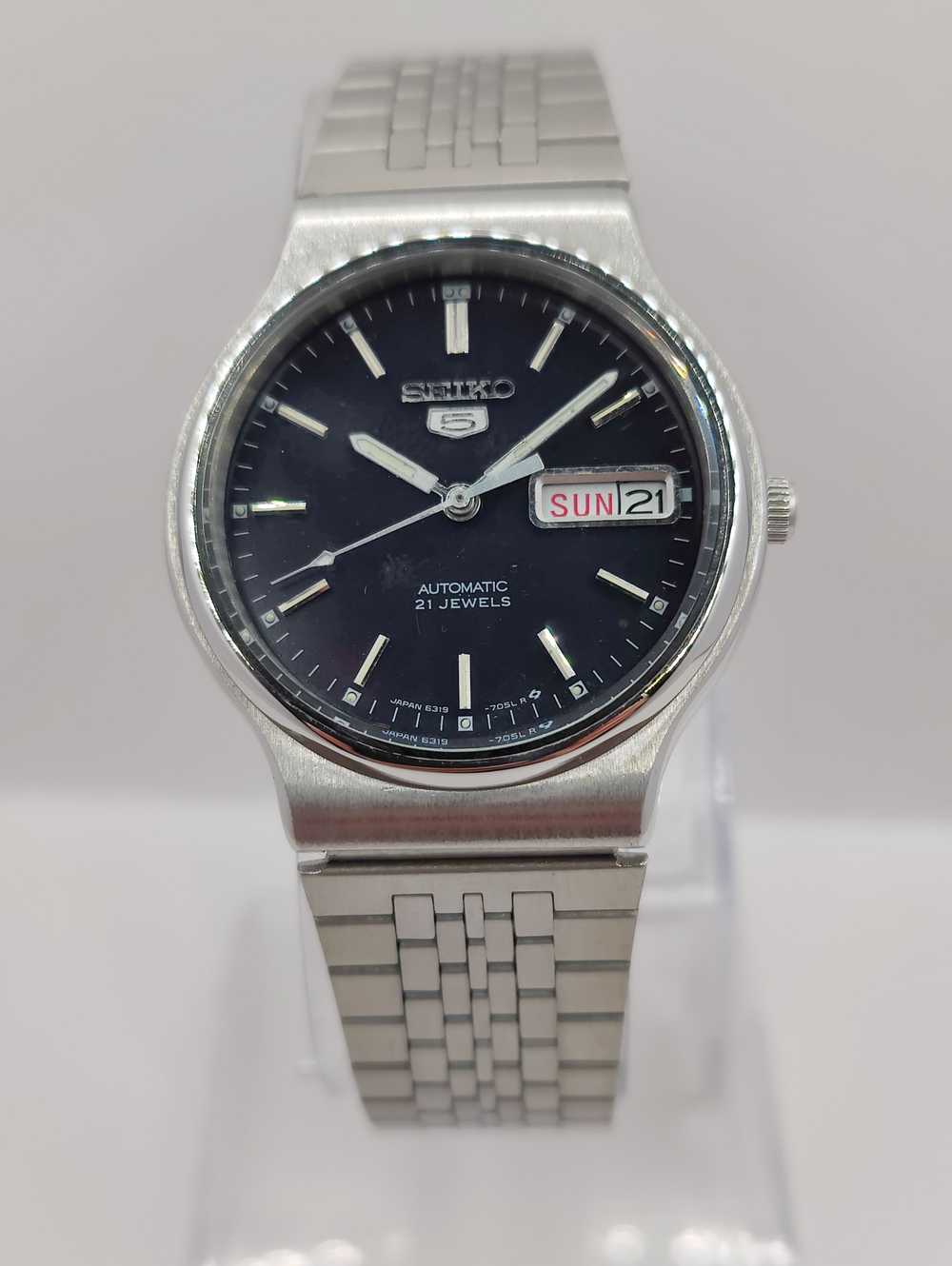 Seiko × Vintage Seiko 5 Automatic Wrist Watch 21Jewel… - Gem