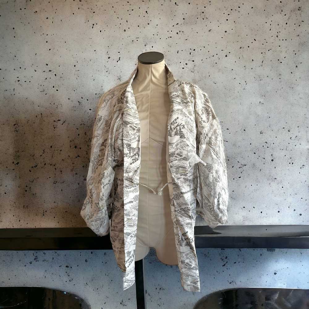 Japanese Traditional Haori Kimono Jacket - Gem