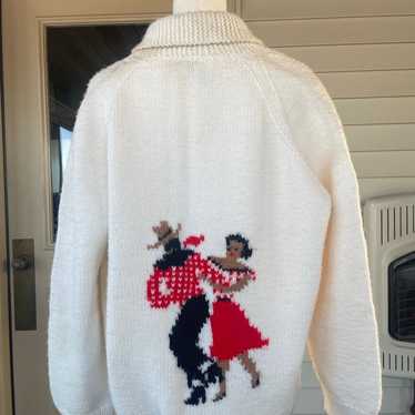 Vintage 1950s cowichan sweater - Gem Vintage 1950s cowichan sweater - Gem