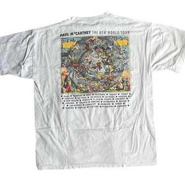 Vintage Paul McCartney World Tour 1993 Band T Shirt B… - Gem Vintage Paul McCartney World Tour 1993 Band T Shirt B… - Gem