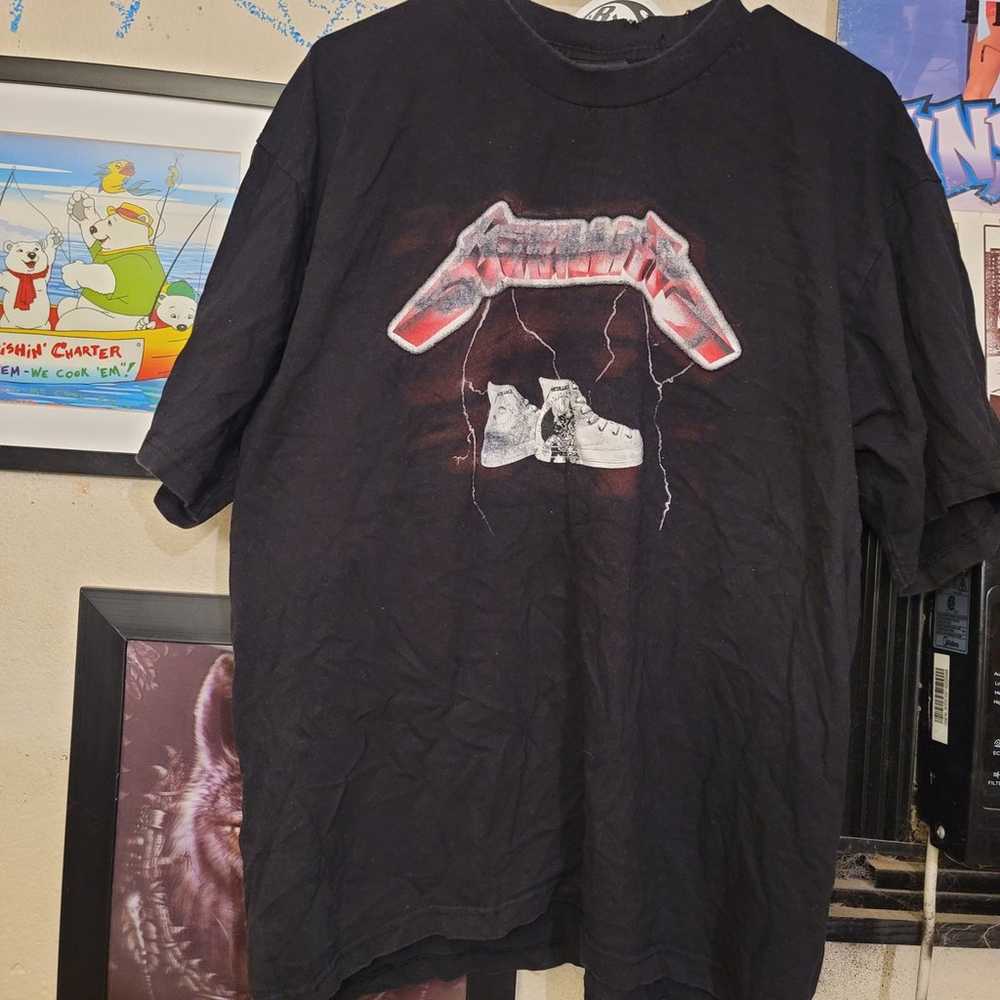 Vintage Metallica Bandtee T Shirt - Gem