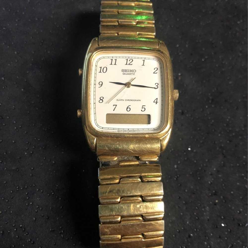 Vintage Seiko alarm chronograph Watch - Gem