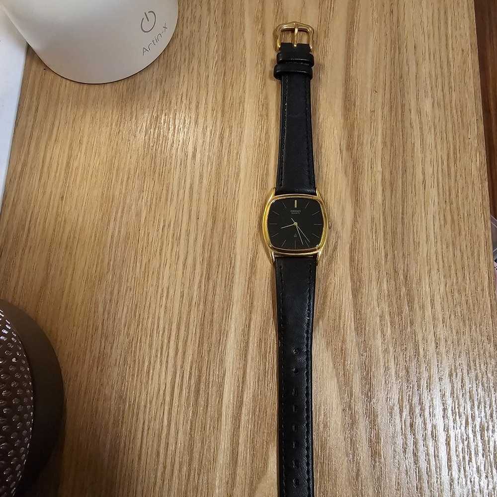 Vintage seiko tank men watch gold - Gem