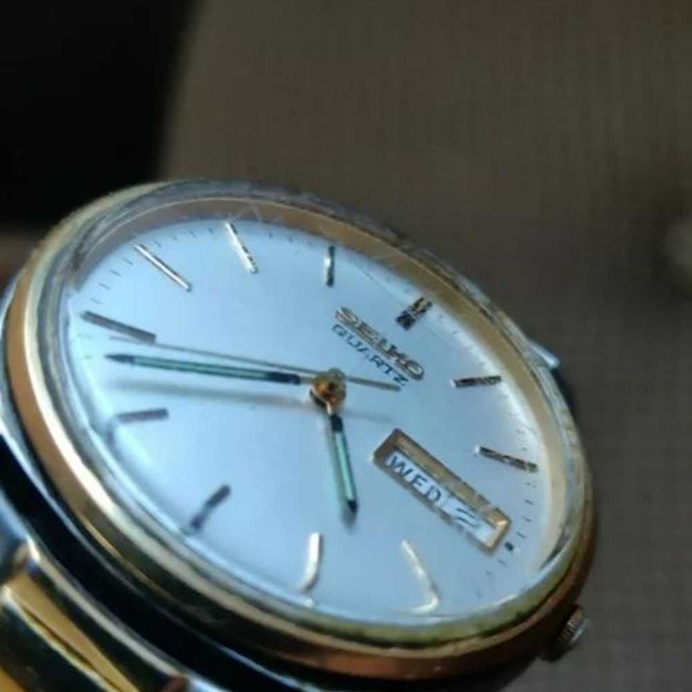 VINTAGE SEIKO SQ QUARTZ DAY DATE . - Gem