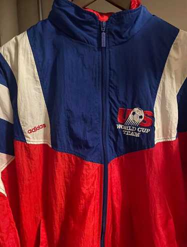 Adidas 1994 World Cup T-shirt Vintage 90s USA Made Sp… - Gem Adidas 1994 World Cup T-shirt Vintage 90s USA Made Sp… - Gem
