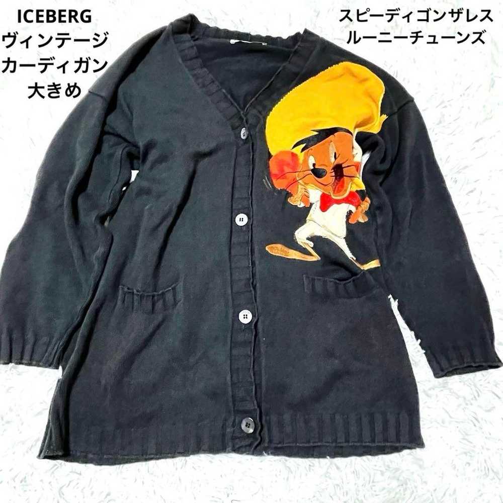 Iceberg Vintage Looney Tunes Ladies Cardigan Oversize… - Gem