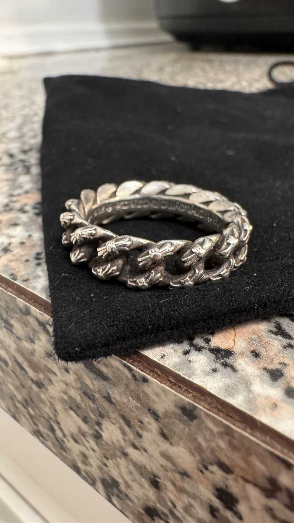 Chrome Hearts Chrome hearts chain link ring size 10 - Gem