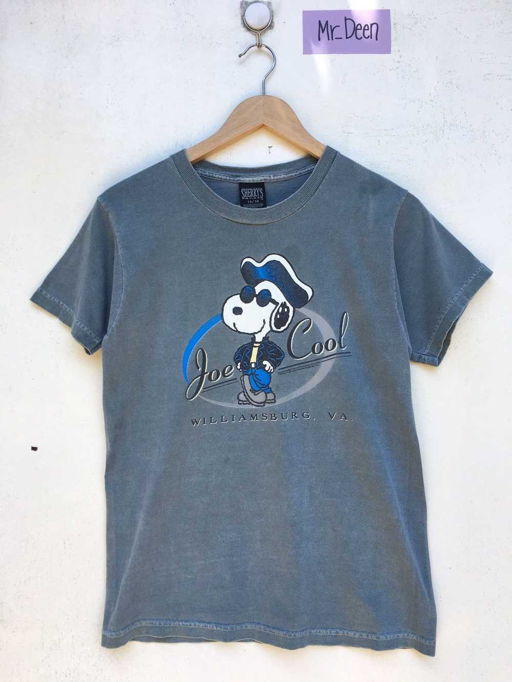 Peanuts × Vintage Vintage 90s Peanuts Snoopy Joe Cool… - Gem