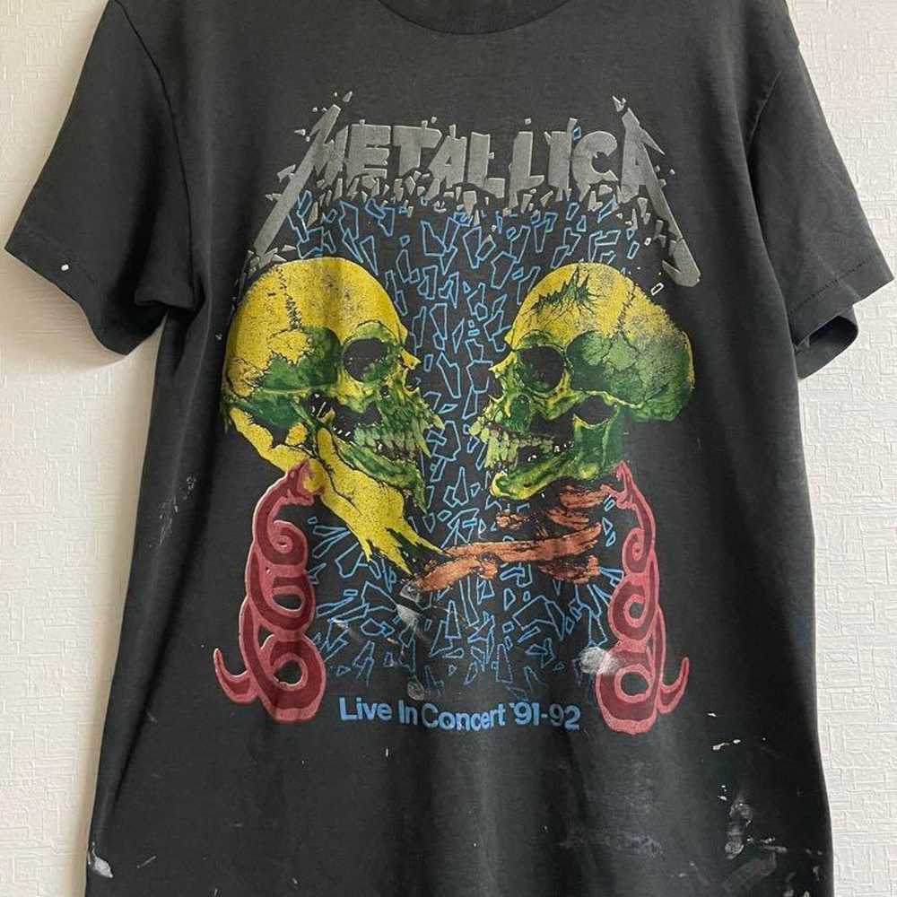 Extremely Rare Metallica 90s Vintage T-shirt, Size L - Gem