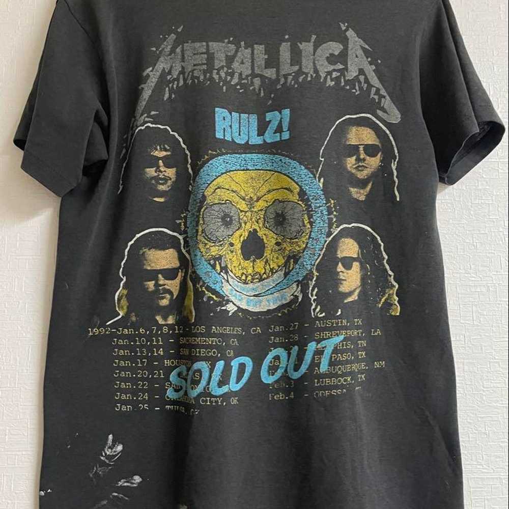 Extremely Rare Metallica 90s Vintage T-shirt, Size L - Gem