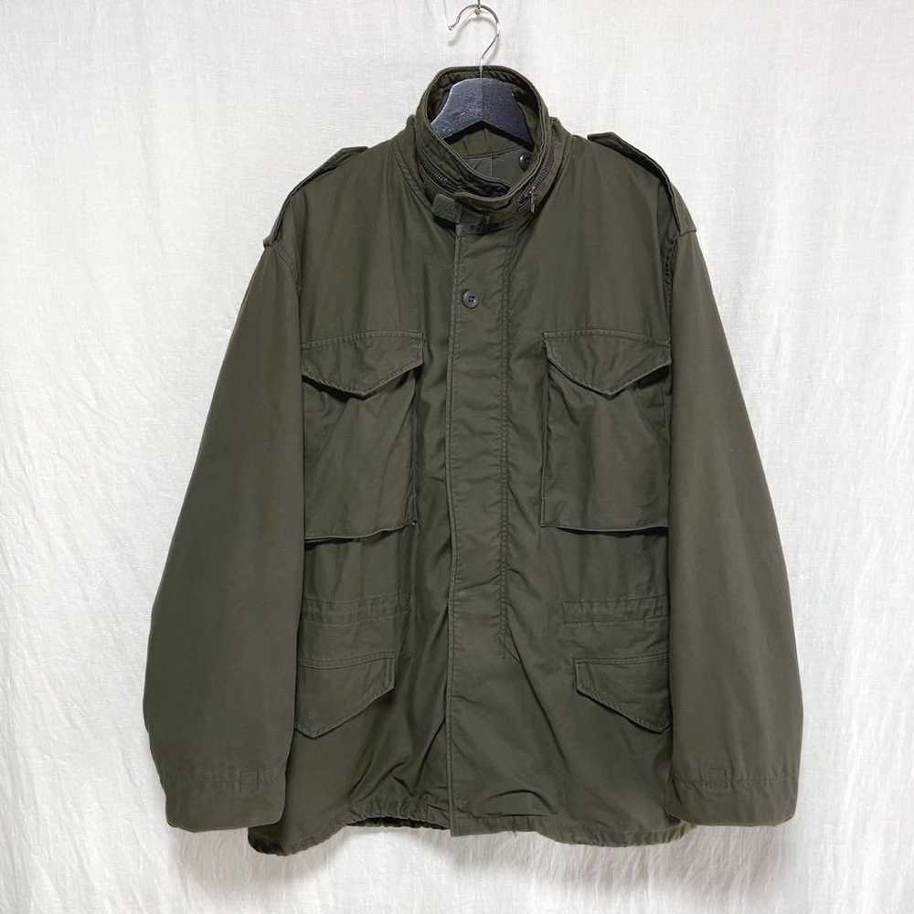 80s US Military Genuine 3rd M65 Field Jacket M-R Mili… - Gem