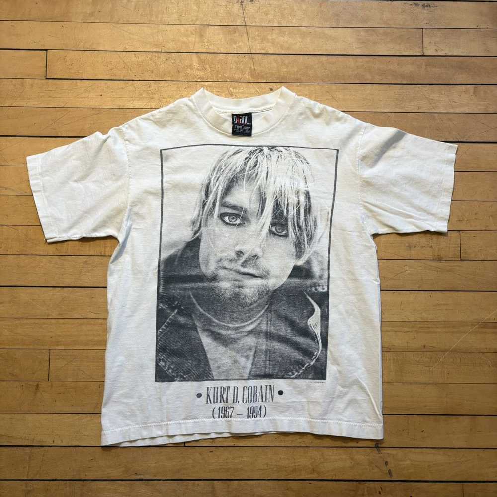 Vintage Vintage 1994 Kurt Cobain memorial t-shirt - Gem