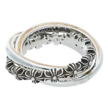 Chrome heart e ring - Gem Chrome heart e ring - Gem