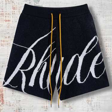 Rhude knitted shorts - Gem Rhude knitted shorts - Gem