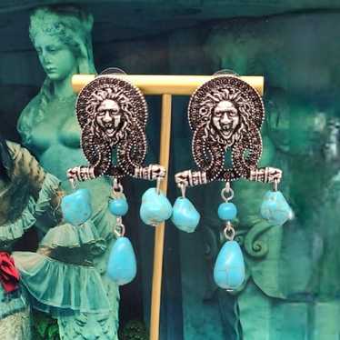Vintage versace medusa earings - Gem Vintage versace medusa earings - Gem