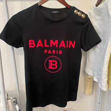 Balmain t-shirt black logo - Gem Balmain t-shirt black logo - Gem
