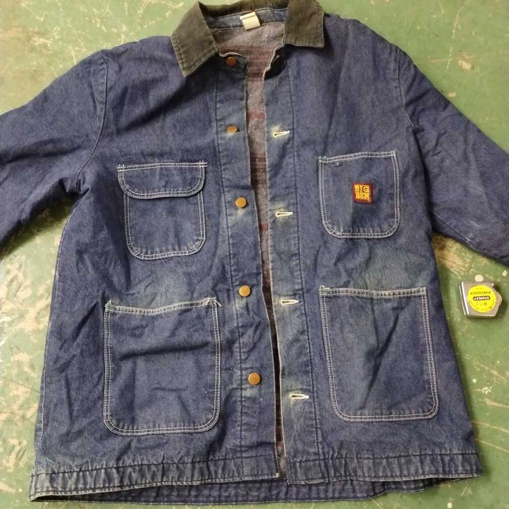 Big Ben by Wrangler blanket lined chore coat VINTAGE - Gem