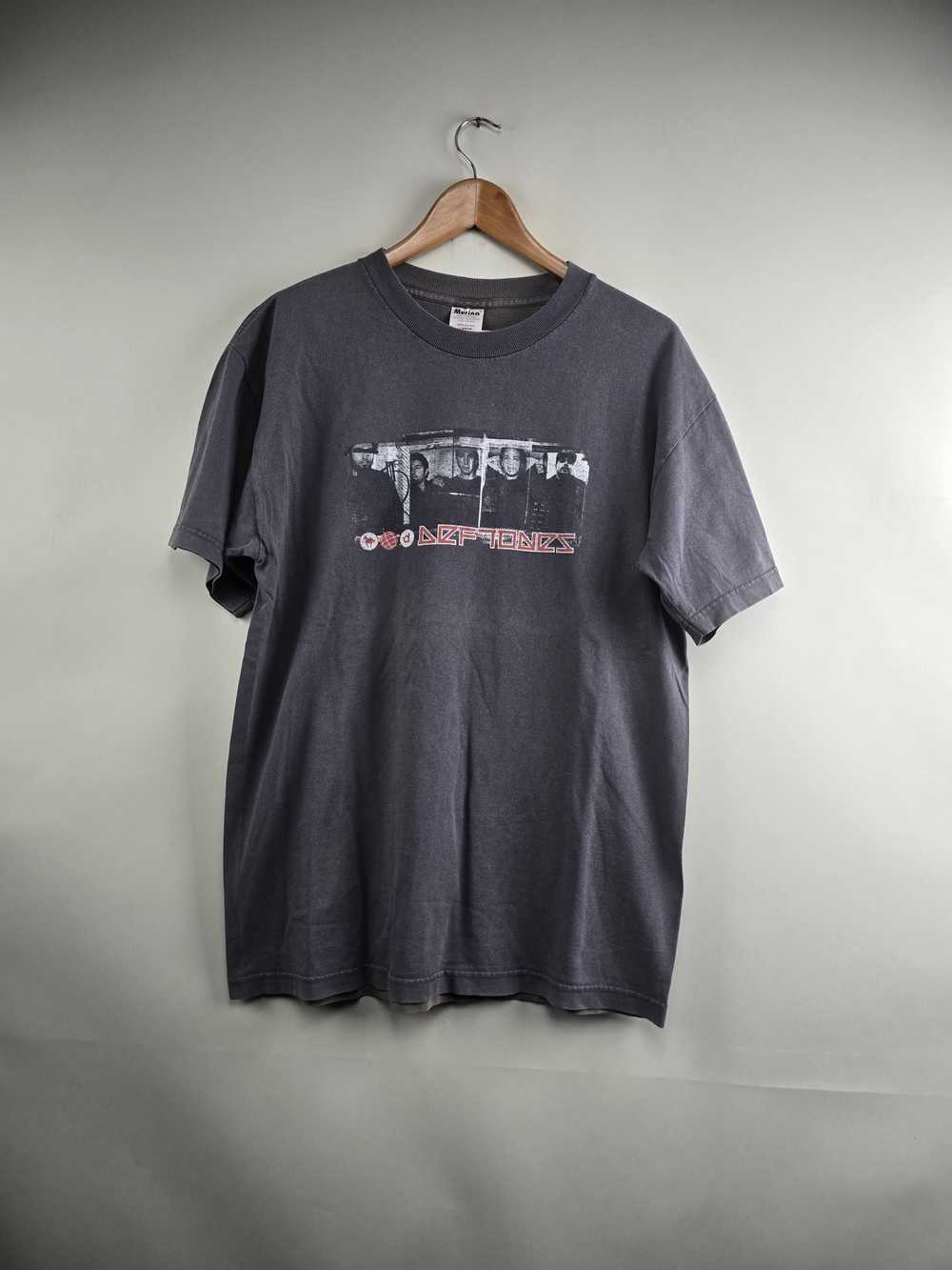 Band Tees × Vintage 90s Deftones White Pony Tour L 21… - Gem