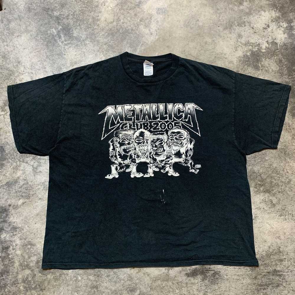 Vintage Metallica Club 2005 Tee Shirt - Gem