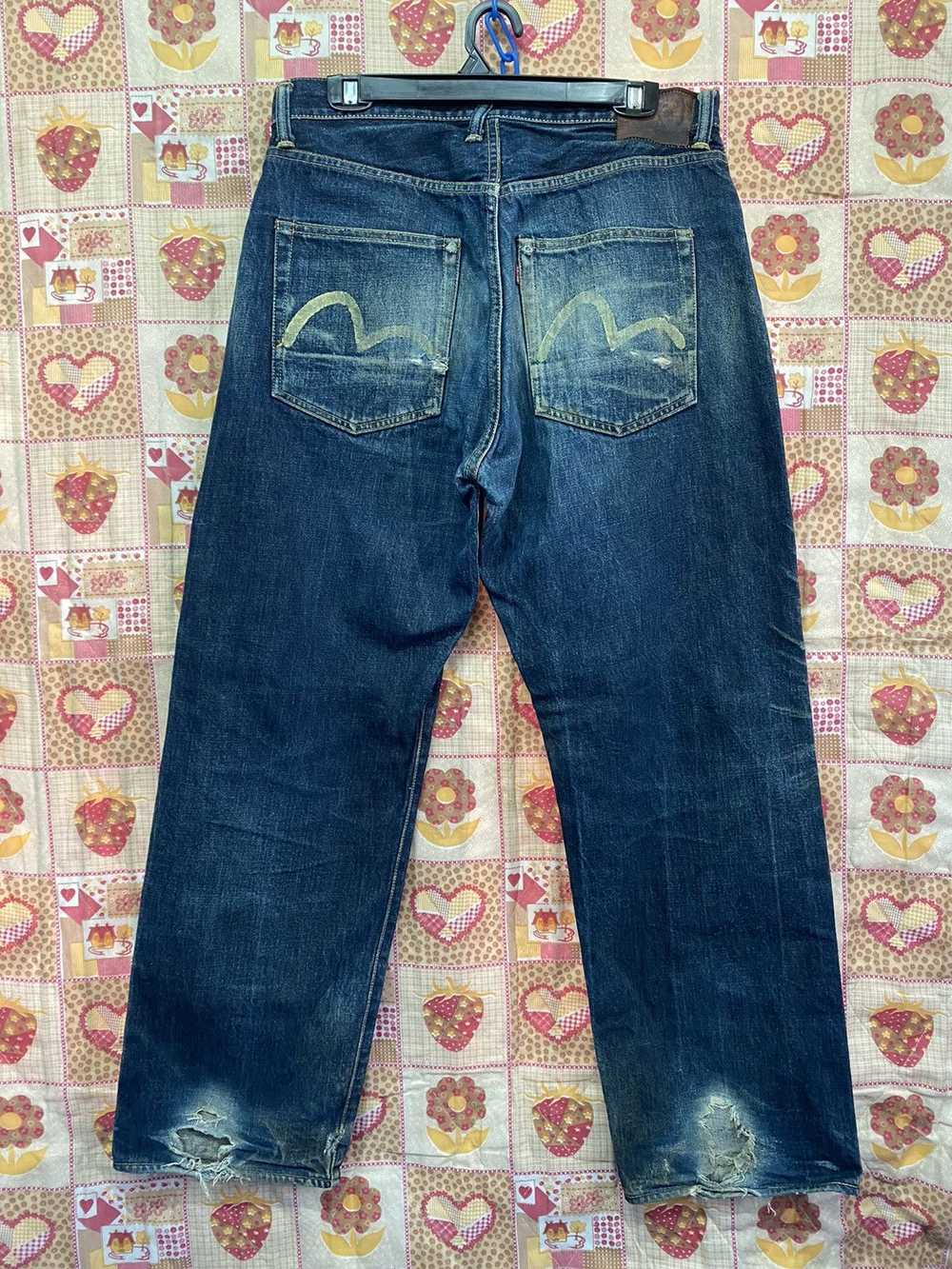 Vintage Evisu Selvedge Distressed Made in Japan - Gem