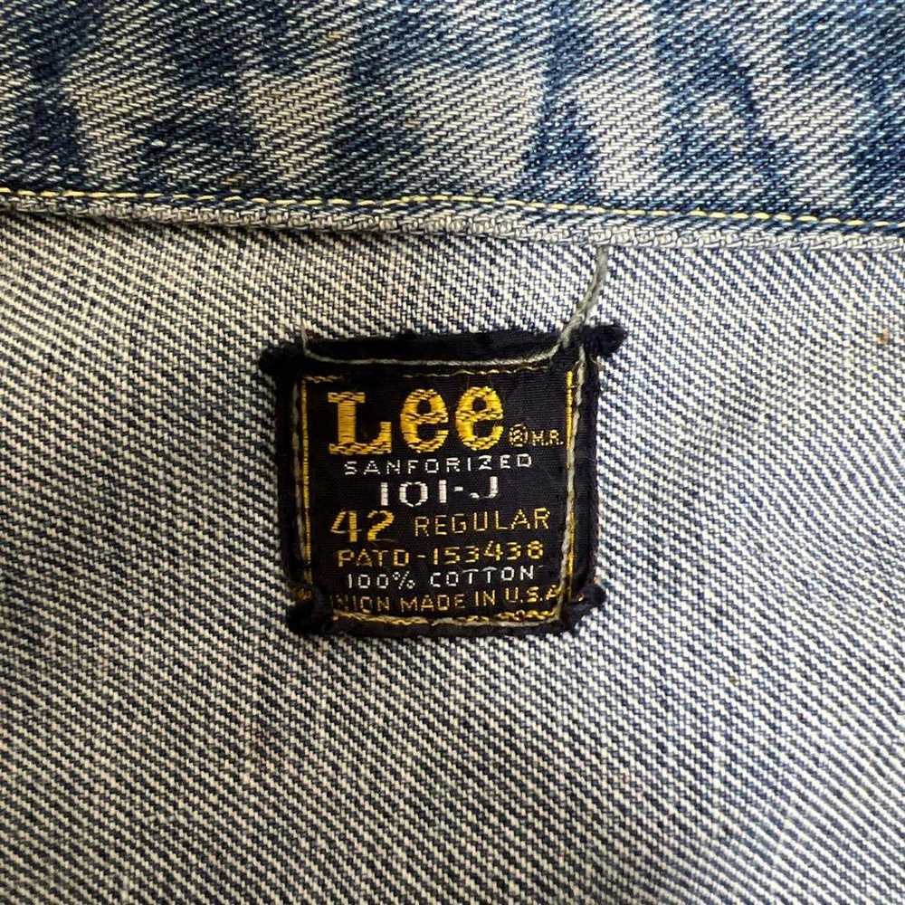 1960s Lee 101-J 42 REGULAR Denim Jacket - Gem